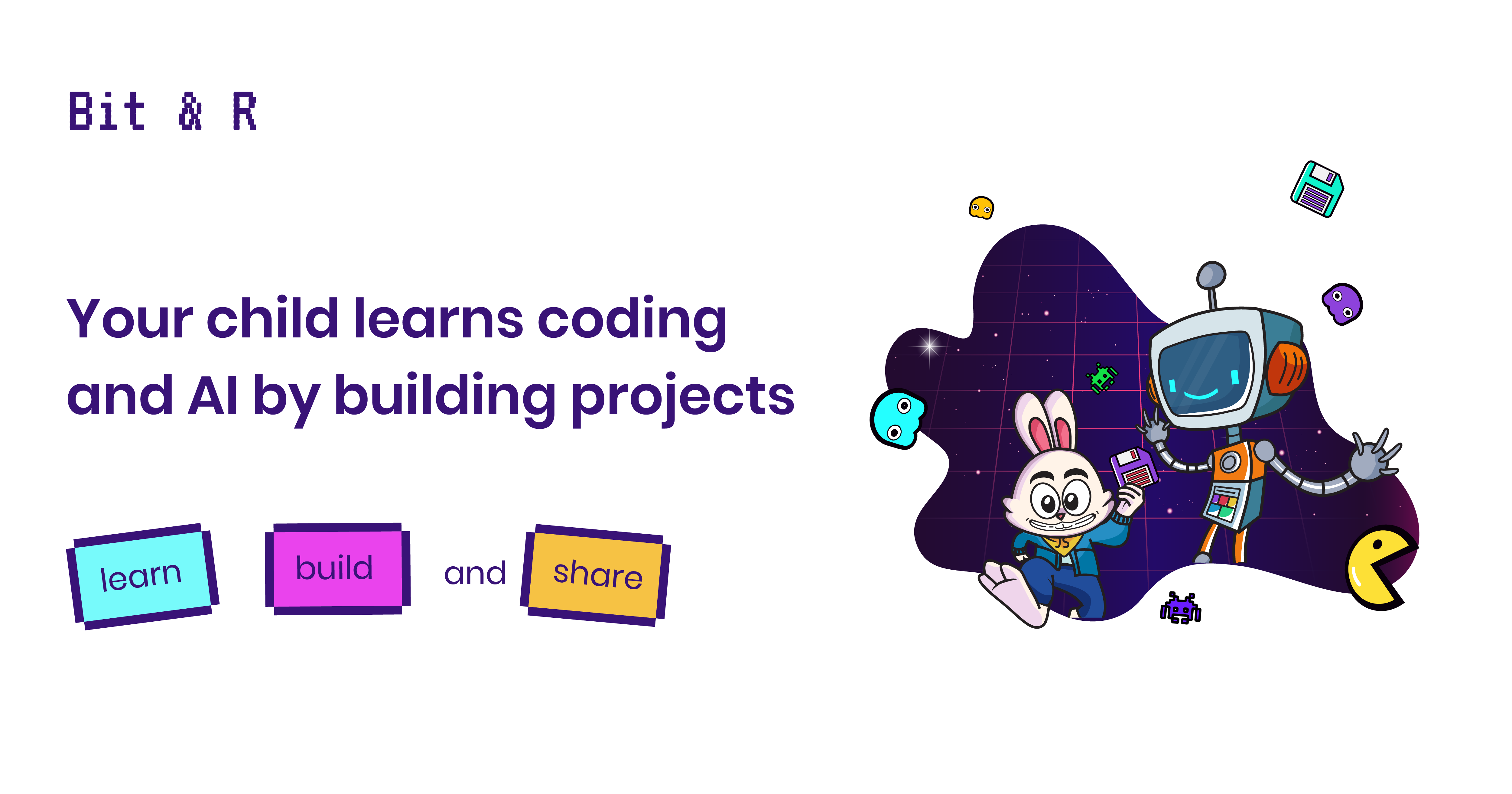 Bit&R | Coding for Kids | Learn Coding & Build Games